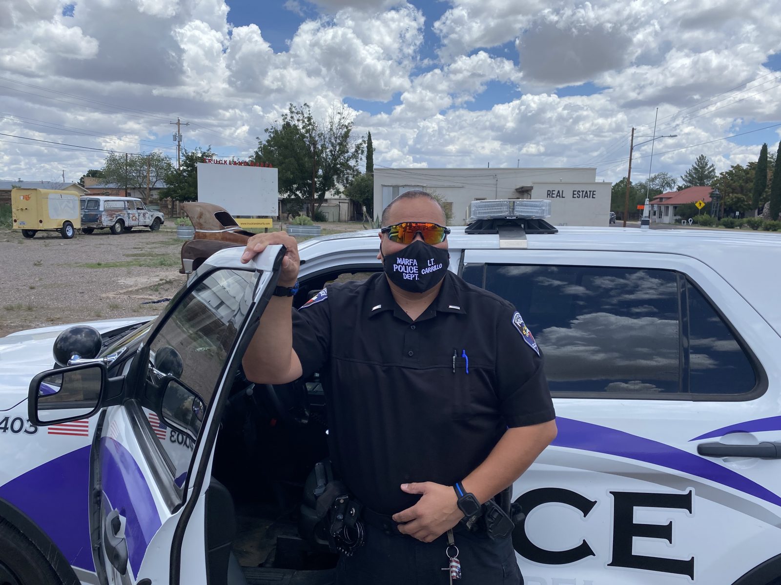 Positive test results for Marfa police officer show effect of virus on ...