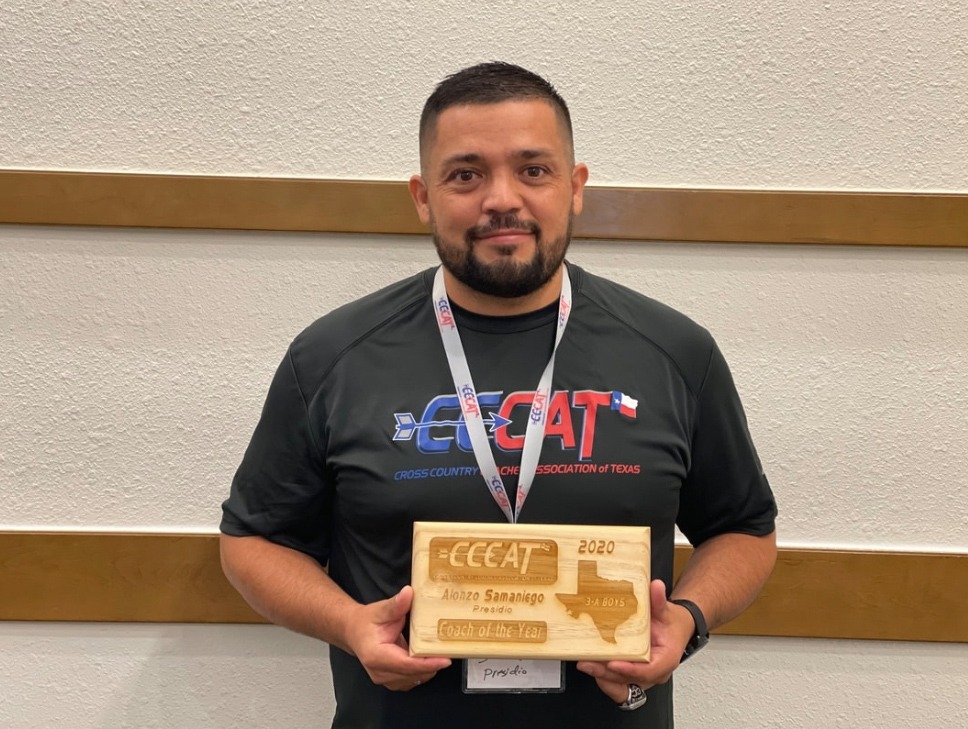 Presidio coach wins cross-country coach of the year award – The Big ...