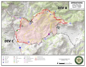 Solar Park Fire partially contained on day 4 as crews plan for extreme ...