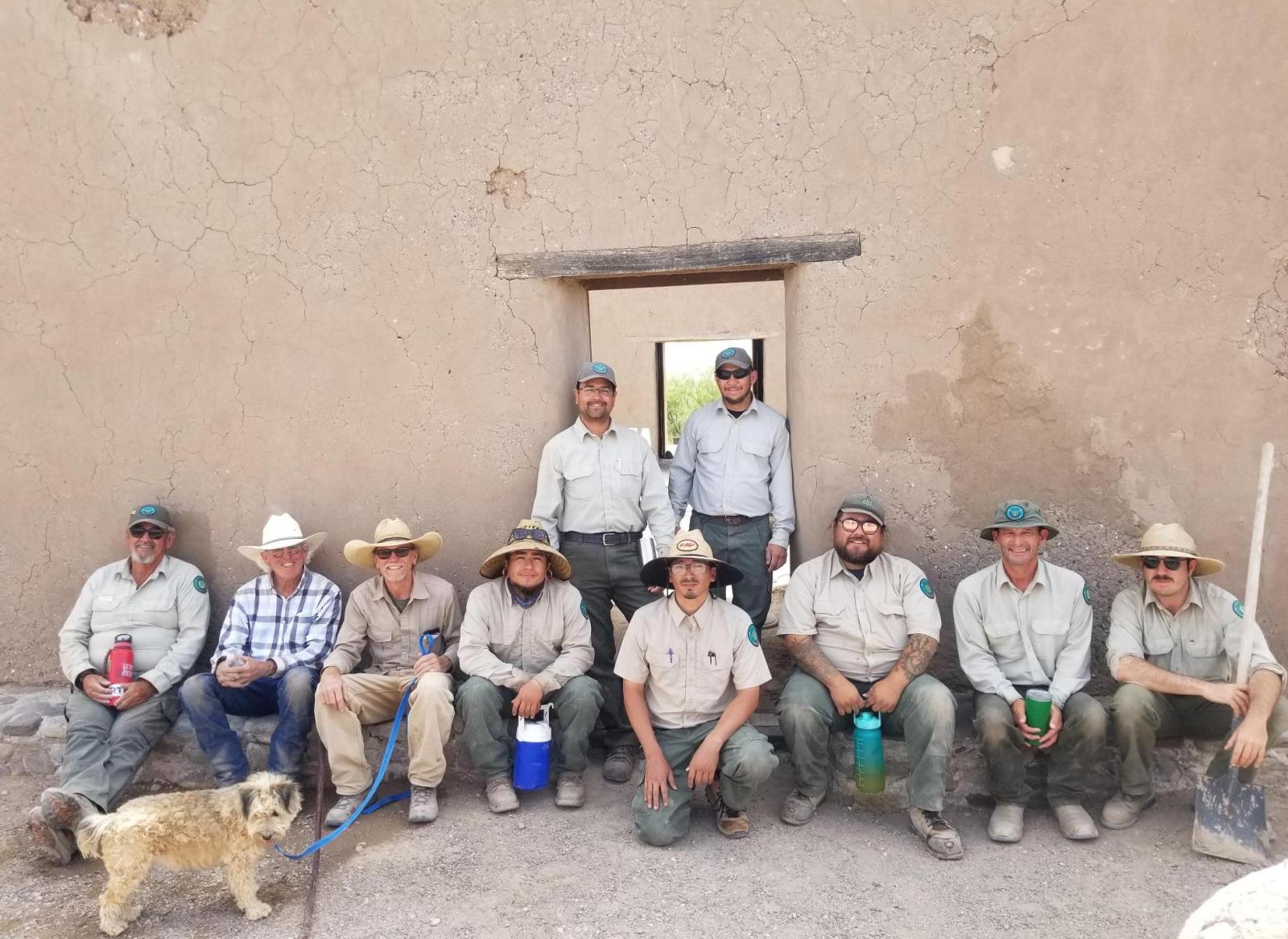 Fort Leaton maintenance staff breathes new life into historic adobe ...