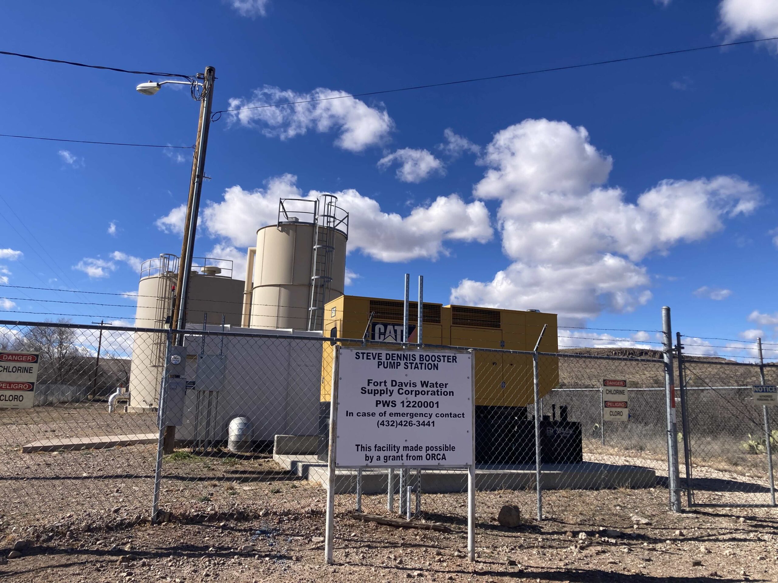 El condado de Jeff Davis, Fort Davis Water Supply Corp. y Fort Davis ...