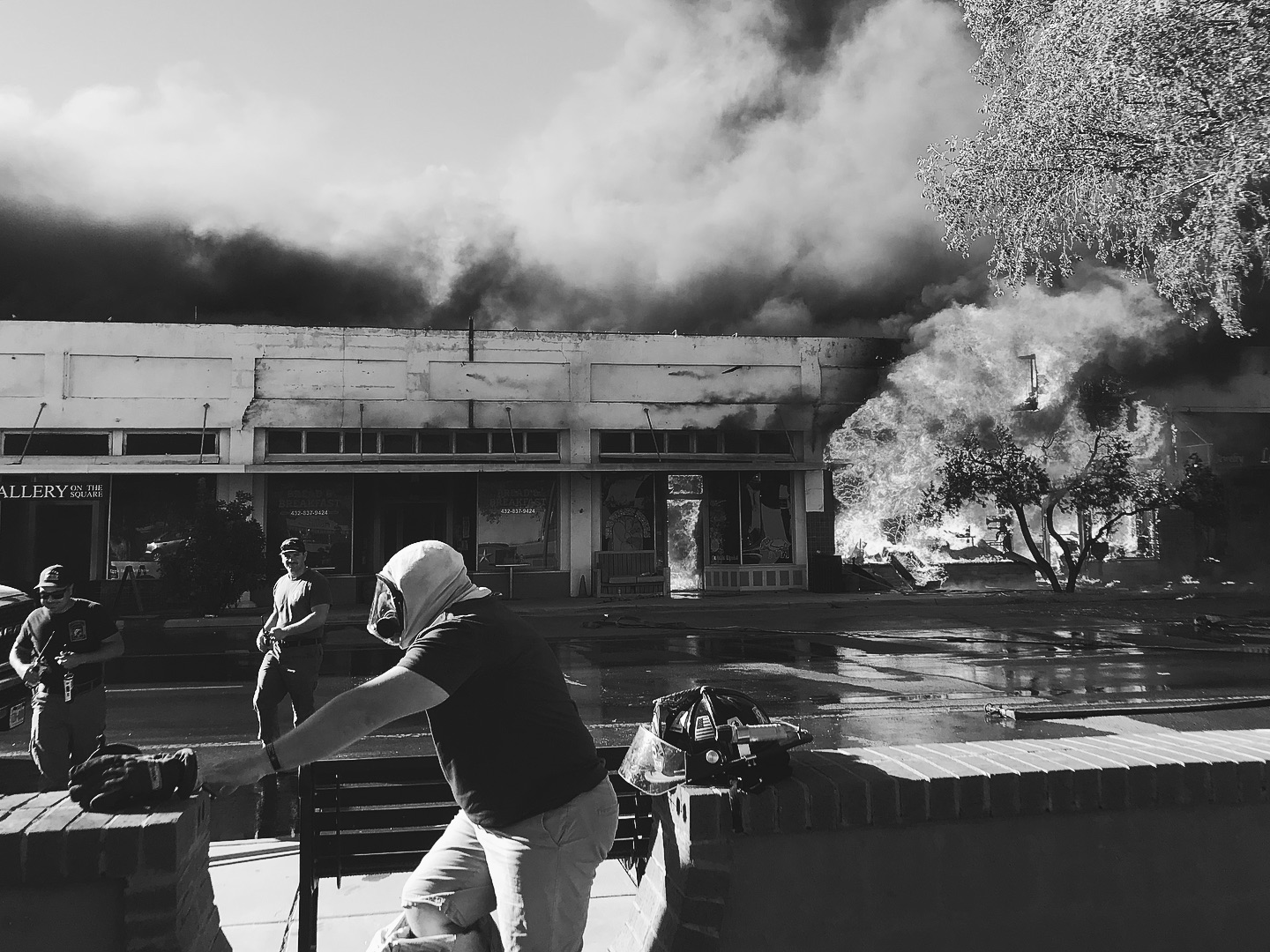 Fire ravages historic section of downtown Alpine – Big Bend Sentinel