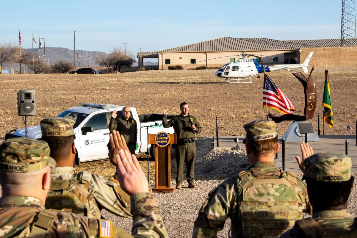Department of Defense team briefs local officials on military ...